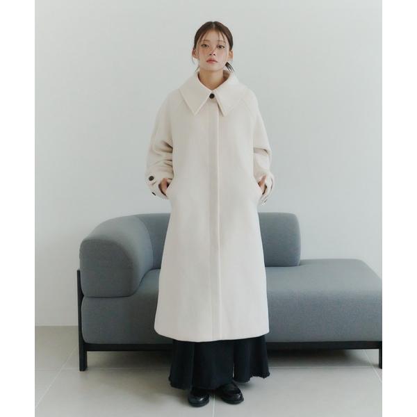 『タイムセール実施中』ZOZO問い合わせ番号:98198340ショップ:EMMA CLOTHES，エマ クローズブランド:powwa more，ポワモア商品名:ステンカラーロングコートカテゴリ:ジャケット/アウター>ステンカラーコート...