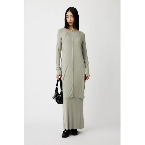 『タイムセール実施中』ZOZO問い合わせ番号:98198362ショップ:MOUSSY，マウジーブランド:MOUSSY，マウジー商品名:LAYER CUT ドレスカテゴリ:ワンピース/ドレス>ワンピースブランド品番:010IA183-4...