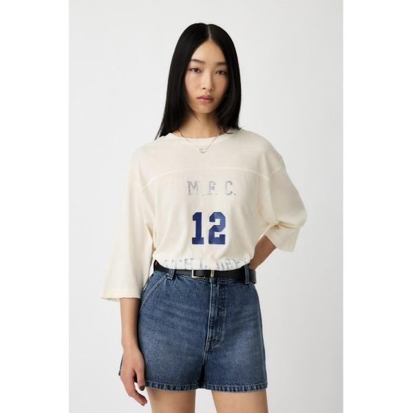 『タイムセール実施中』ZOZO問い合わせ番号:98198367ショップ:MOUSSY，マウジーブランド:MOUSSY，マウジー商品名:BROKEN FOOTBALL Tシャツカテゴリ:トップス>Tシャツ/カットソーブランド品番:010...
