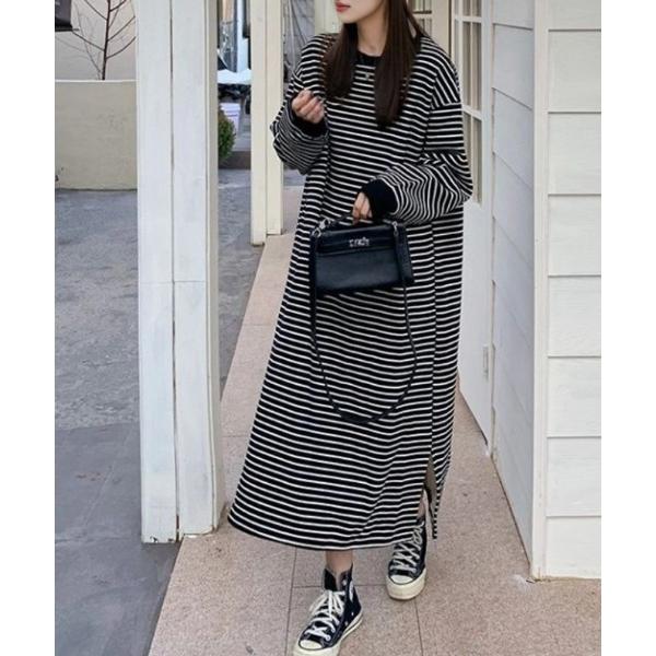 『タイムセール実施中』ZOZO問い合わせ番号:98199481ショップ:ANAP，アナップブランド:cammie，キャミー商品名:サイドスリットボーダーロングワンピースカテゴリ:ワンピース/ドレス>ワンピースブランド品番:CA7-03...