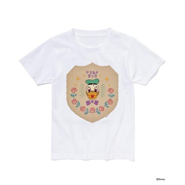 ZOZO問い合わせ番号:98200063ショップ:VILLA GALLERY，ヴィラ ギャラリーブランド:Disney，ディズニー商品名:Donald Duck / KIDS T-shirt Designed by Koichiro Tak...
