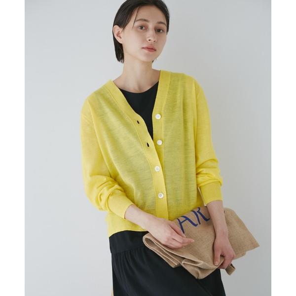 参考価格：18，700円発売時期：2023年04月コンディション：A（使用感なし）数回使用した程度で使用感が感じられないアイテム参考商品名：◆ラミーハイゲージＶネックカーディガン参考品番：077-3170501【商品に関する注意事項】・こち...