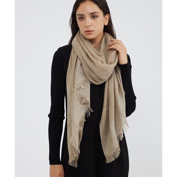 『タイムセール実施中』ZOZO問い合わせ番号:98231628ショップ:EPOCA，エポカブランド:EPOCA，エポカ商品名:ラメミックスストールカテゴリ:ファッション雑貨>ストール/ショールブランド品番:M5702605__素材:グ...