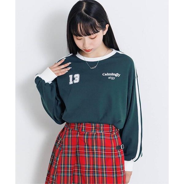 『セール実施中』ZOZO問い合わせ番号:98231727ショップ:F.O.Online Store，エフオーオンラインストアブランド:algy，アルジー商品名:ラインスリーブトレーナーカテゴリ:トップス>スウェットブランド品番:G41...