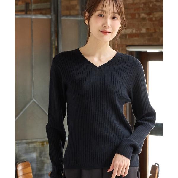 ZOZO問い合わせ番号:98232496ショップ:Honeys，ハニーズブランド:Honeys，ハニーズ，CINEMA CLUB，シネマクラブ商品名:リブＶネックニットカテゴリ:トップス>ニット/セーターブランド品番:533-31-1...