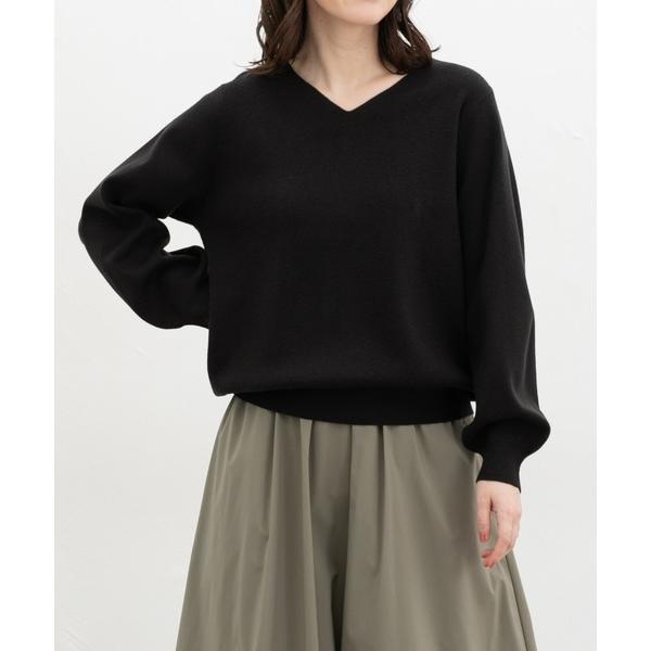 『タイムセール実施中』ZOZO問い合わせ番号:98232528ショップ:Honeys，ハニーズブランド:Honeys，ハニーズ，GLACIER，グラシア商品名:【しなやかニット・ヒアルロン酸加工・しなやかニット】ヒアルロン酸Ｖネックカテゴリ...