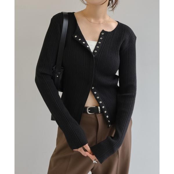 『タイムセール実施中』ZOZO問い合わせ番号:98233301ショップ:andme，アンドミーブランド:Freesia by andme，フリージアバイアンドミー商品名:ランダムリブニットカーディガントップスカテゴリ:トップス>ニット...