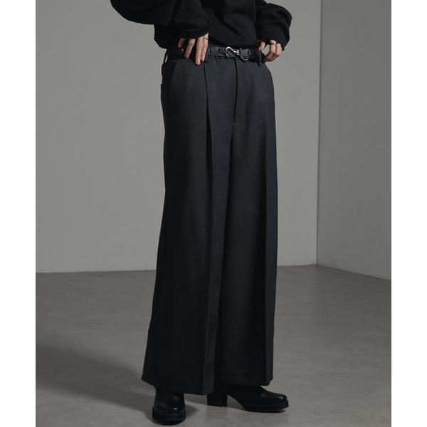 『タイムセール実施中』ZOZO問い合わせ番号:98233417ショップ:MONO-MART，モノマートブランド:CIYOT，シヨウト，MONO-MART，モノマート商品名:【CIYOT-シヨウト-】ラスターレスウールライクワンタックワイドパ...