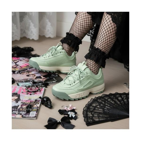 『タイムセール実施中』ZOZO問い合わせ番号:98233866ショップ:FILA，フィラブランド:FILA，フィラ商品名:DISRUPTOR IIカテゴリ:シューズ>スニーカーブランド品番:UFW25054310素材:甲材：合成皮革　...