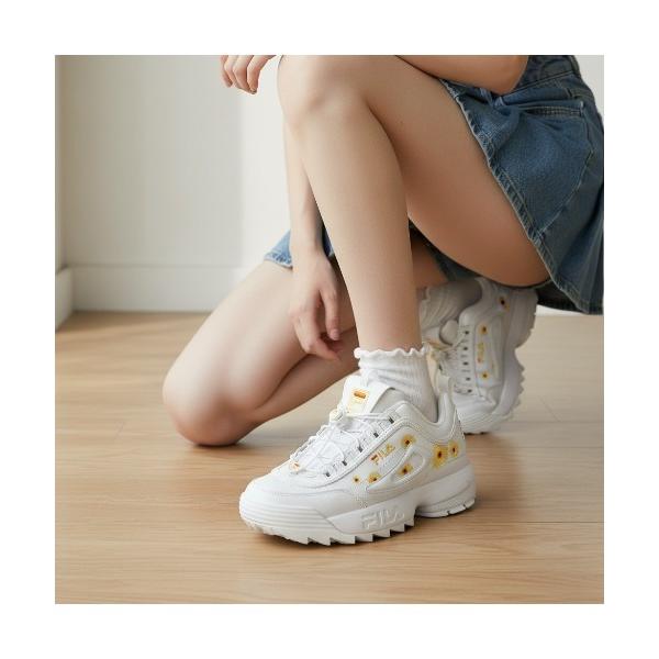 『セール実施中』ZOZO問い合わせ番号:98233964ショップ:FILA，フィラブランド:FILA，フィラ商品名:DISRUPTOR 2 ADJUST GERBERAカテゴリ:シューズ>スニーカーブランド品番:WFW25077100...