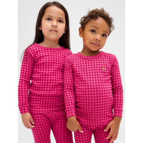 『タイムセール実施中』ZOZO問い合わせ番号:98234175ショップ:GAP，ギャップブランド:GAP，ギャップ商品名:オーガニック ブラッシュドコットン パジャマセット (幼児・ベビー)カテゴリ:ルームウェア>ルームウェア/パジャ...