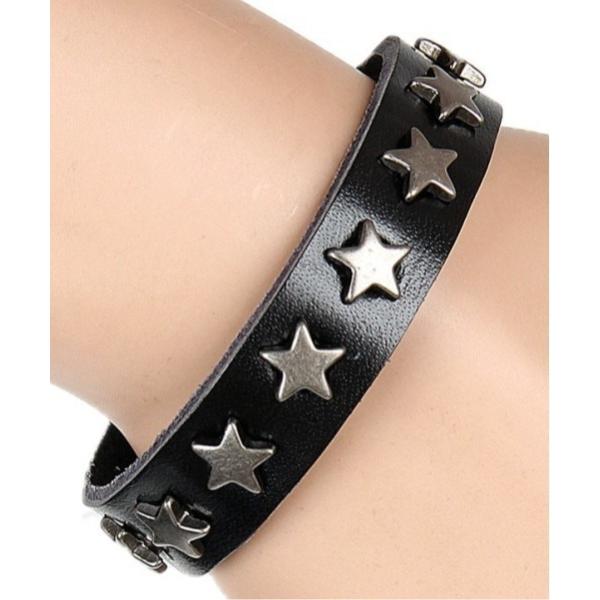 ZOZO問い合わせ番号:98234589ショップ:Fun &amp; Daily，ファンアンドデイリーブランド:Fun &amp; Daily，ファンアンドデイリー商品名:F＆D : スタースタッズブレスレットカテゴリ:アクセサリー>...