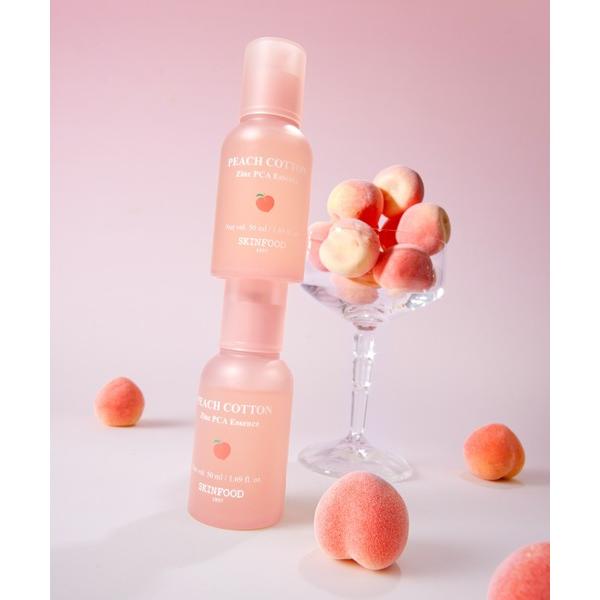 ※このアイテムは返品・交換対象外商品です。コスメ商品ZOZO問い合わせ番号:98234671ショップ:SKINFOOD，スキンフードブランド:SKINFOOD，スキンフード商品名:ピーチコットンジンクPCAエッセンスカテゴリ:スキンケア&g...