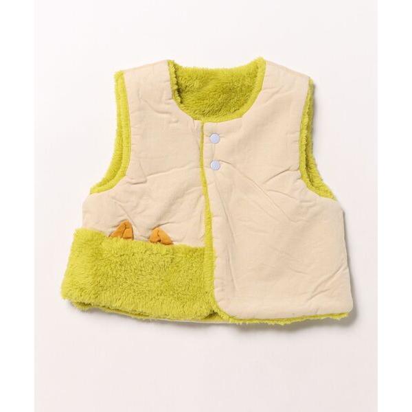 『セール実施中』ZOZO問い合わせ番号:98234734ショップ:RAGMART，ラグマートブランド:RAGMART，ラグマート商品名:アニマルモチーフポケット付きリバーシブルベストカテゴリ:トップス>ベストブランド品番:115353...