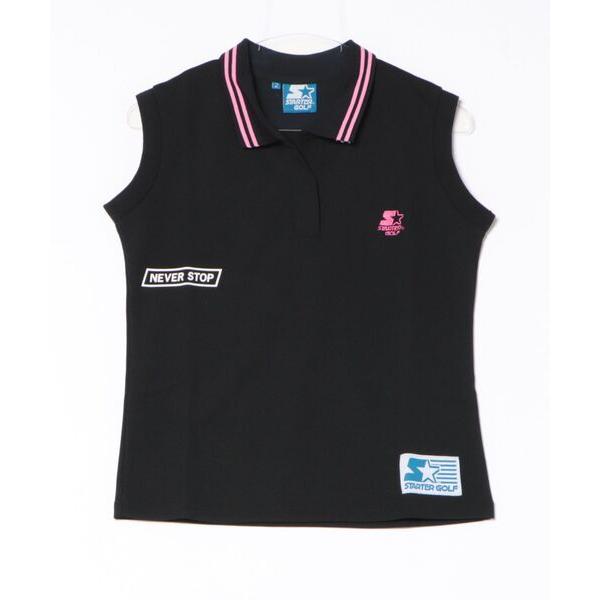 『セール実施中』ZOZO問い合わせ番号:98235204ショップ:NO WAY，ノー ウェイブランド:STARTER，スターター，NO WAY，ノーウェイ商品名:/STARTER GOLF/スターターゴルフ STARTERロゴ刺繍ノースリー...