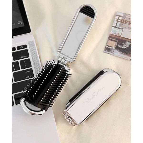 『タイムセール実施中』※このアイテムは返品・交換対象外商品です。ZOZO問い合わせ番号:98235412ショップ:CERCA，チェルカブランド:Ein，アイン商品名:Ein/コンパクトミラー付き 折りたたみ コームカテゴリ:ビューティーグッ...