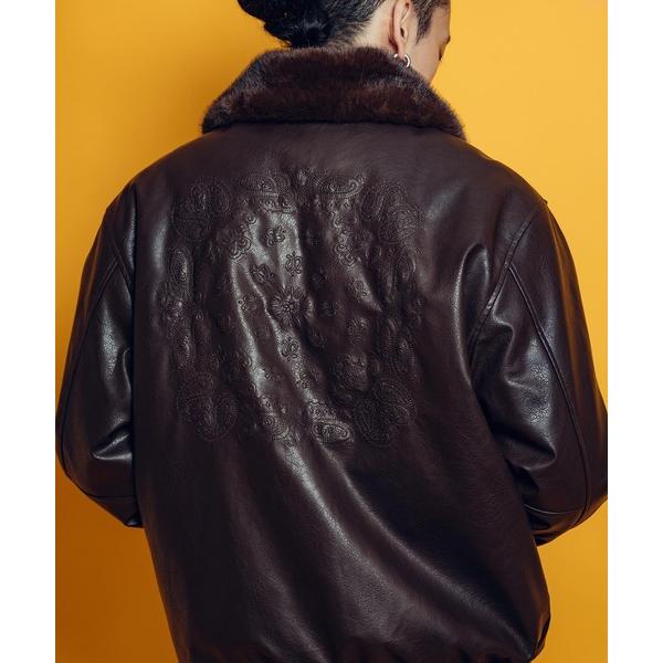 『タイムセール実施中』ZOZO問い合わせ番号:98235463ショップ:Subciety，サブサエティブランド:Subciety，サブサエティ商品名:Fur lining faux leather jktカテゴリ:ジャケット/アウター&gt...