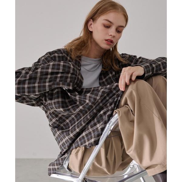 『タイムセール実施中』ZOZO問い合わせ番号:98235494ショップ:EMMA CLOTHES，エマ クローズブランド:EMMA CLOTHES，エマクローズ商品名:TRコンフォートリラックスレギュラーカラーチェックシャツカテゴリ:トップ...