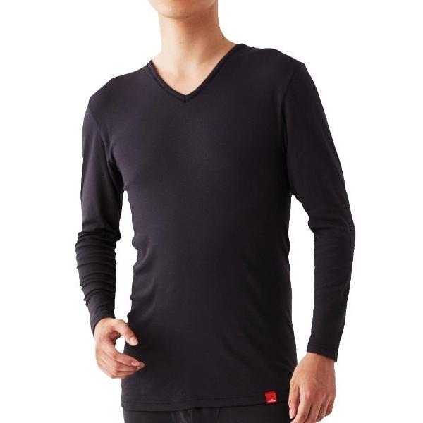 『タイムセール実施中』※このアイテムは返品・交換対象外商品です。ZOZO問い合わせ番号:98236191ショップ:GUNZE，グンゼブランド:GUNZE，グンゼ商品名:HOTMAGIC/ホットマジック Vネックロングスリーブ やみつき柔らか...