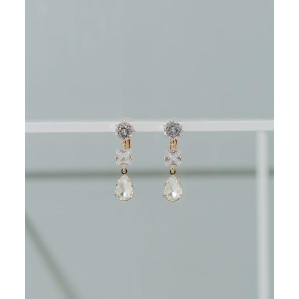 『セール実施中』ZOZO問い合わせ番号:98236343ショップ:URBAN RESEARCH，アーバンリサーチブランド:SMELLY，スメリー商品名:トリプルビジューイヤリングカテゴリ:アクセサリー>イヤリングブランド品番:SMA6...