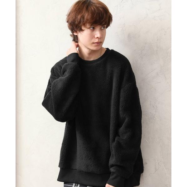 『セール実施中』ZOZO問い合わせ番号:98236608ショップ:ARCADE，アーケードブランド:ARCADE，アーケード商品名:ビッグシルエット 両面シャギー ボア シャギーニット トレーナー スウェット LOCK HEAVENカテゴリ...