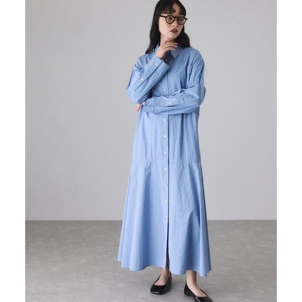 『タイムセール実施中』ZOZO問い合わせ番号:98267576ショップ:ADAM ET ROPE'，アダムエロペブランド:ADAM ET ROPE'，アダムエロペ商品名:フレアーシャツワンピースカテゴリ:ワンピース/ドレス>シャツワン...