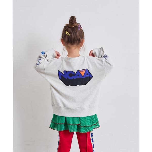 『セール実施中』ZOZO問い合わせ番号:98268056ショップ:MARKEY'S，マーキーズブランド:NCAA，エヌシーエーエー，MARKEY'S，マーキーズ商品名:【NCAA】別注ロゴスウェット/KIDS(80〜120cm)カテゴリ:ト...