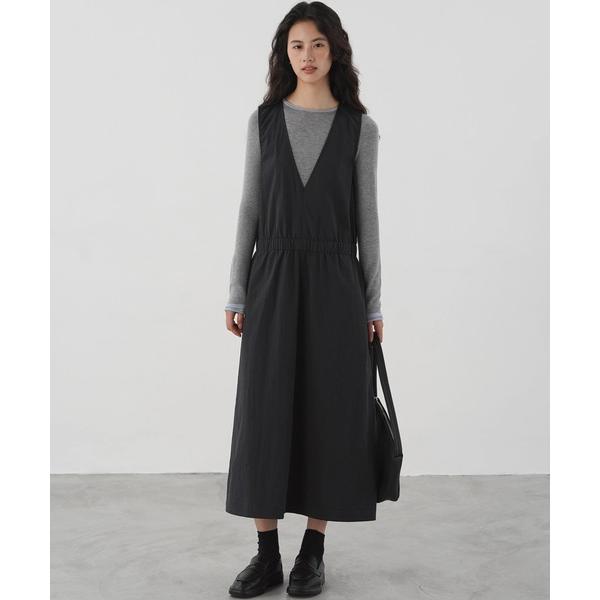 ZOZO問い合わせ番号:98268219ショップ:chuclla，チュクラブランド:EIGHTHMONTH，エイスマンス，Fano Studios，ファノ ストゥディオズ商品名:Vネックギャザージャンスカ EM26s001【EIGHTHMO...