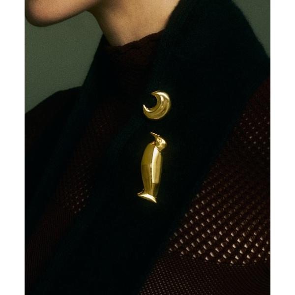 ZOZO問い合わせ番号:98268278ショップ:Cassette Chart，カセットチャートブランド:IRIS47，イリスフォーセブン，Cassette Chart，カセットチャート商品名:【IRIS 47】penguin brooch...