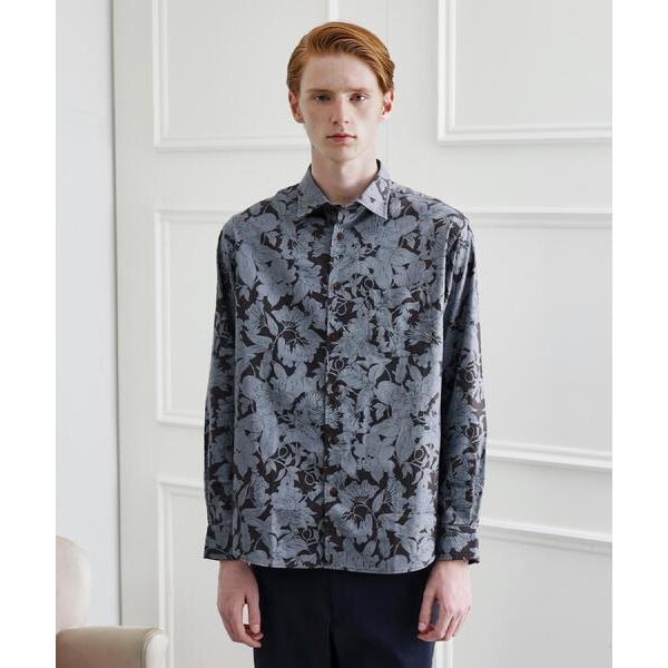 『タイムセール実施中』ZOZO問い合わせ番号:98268383ショップ:TAKEO KIKUCHI，タケオキクチブランド:TAKEO KIKUCHI，タケオキクチ商品名:【LIMITED】フラワープリント長袖シャツカテゴリ:トップス>...
