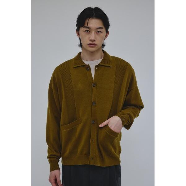 『セール実施中』ZOZO問い合わせ番号:98269520ショップ:STYLEMIXER，スタイルミキサーブランド:STYLEMIXER，スタイルミキサー商品名:リブカラーニットカーディガンカテゴリ:トップス>カーディガン/ボレロブラン...