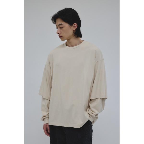 『セール実施中』ZOZO問い合わせ番号:98269521ショップ:STYLEMIXER，スタイルミキサーブランド:STYLEMIXER，スタイルミキサー商品名:レイヤードロングスリーブTカテゴリ:トップス>Tシャツ/カットソーブランド...
