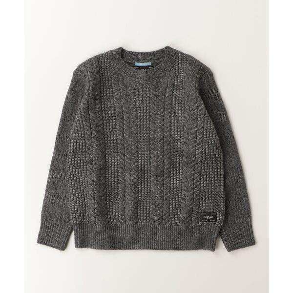 『タイムセール実施中』ZOZO問い合わせ番号:98269550ショップ:REPLAY，リプレイブランド:REPLAY，リプレイ商品名:ボーイズ　ニットカテゴリ:トップス>ニット/セーターブランド品番:SB5067.050.G23274...