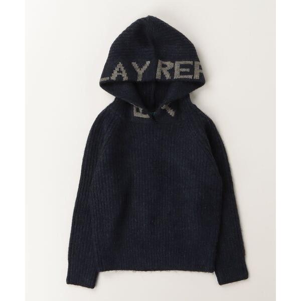 『タイムセール実施中』ZOZO問い合わせ番号:98269552ショップ:REPLAY，リプレイブランド:REPLAY，リプレイ商品名:ボーイズ　ニットパーカーカテゴリ:トップス>ニット/セーターブランド品番:SB5304.050.G2...