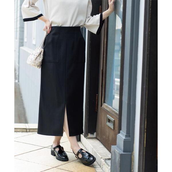 『タイムセール実施中』ZOZO問い合わせ番号:98269614ショップ:OPAQUE.CLIP，オペークドットクリップブランド:OPAQUE.CLIP，オペークドットクリップ商品名:ストレッチダブルポケットタイトスカート【洗える】カテゴリ:...