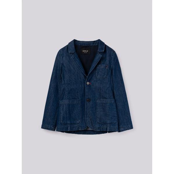 『タイムセール実施中』ZOZO問い合わせ番号:98269631ショップ:REPLAY，リプレイブランド:REPLAY，リプレイ商品名:ボーイズ　ジャケットカテゴリ:ジャケット/アウター>デニムジャケットブランド品番:SB8047.05...