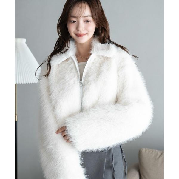 『セール実施中』ZOZO問い合わせ番号:98269910ショップ:WEGO，ウィゴーブランド:PHILLY，フィリー，WC，ダブル シー，WEGO，ウィゴー商品名:【25年秋冬新作】フェイクファーコート/ ブルゾン/ ショート丈カテゴリ:ジ...