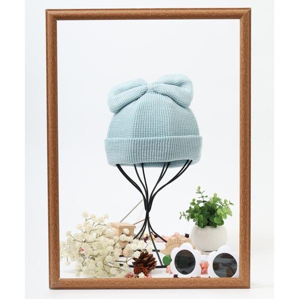 『タイムセール実施中』ZOZO問い合わせ番号:98270356ショップ:FUNALIVE，ファンアライブブランド:Sense of Grace，センスオブグレース，FUNALIVE，ファンアライブ商品名:リボン付き　ニット帽　キッズサイズカ...