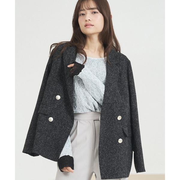 『タイムセール実施中』ZOZO問い合わせ番号:98270804ショップ:MISCH MASCH，ミッシュ マッシュブランド:MISCH MASCH，ミッシュマッシュ商品名:一部店舗限定 ツイードテーラードジャケットカテゴリ:ジャケット/アウ...