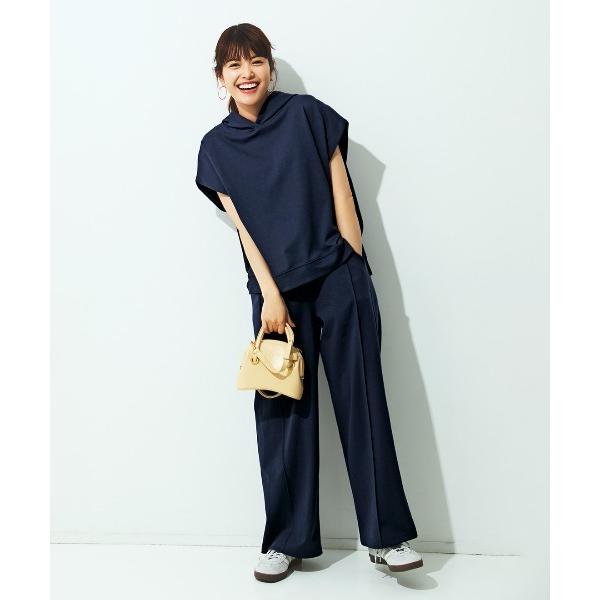 ZOZO問い合わせ番号:98270896ショップ:FELISSIMO，フェリシモブランド:Live in comfort，リブインコンフォート商品名:リブ　イン　コンフォート　くぼっち★とコラボ　伸びやか＆ハリ感素材でらくちんなのにきれい見...