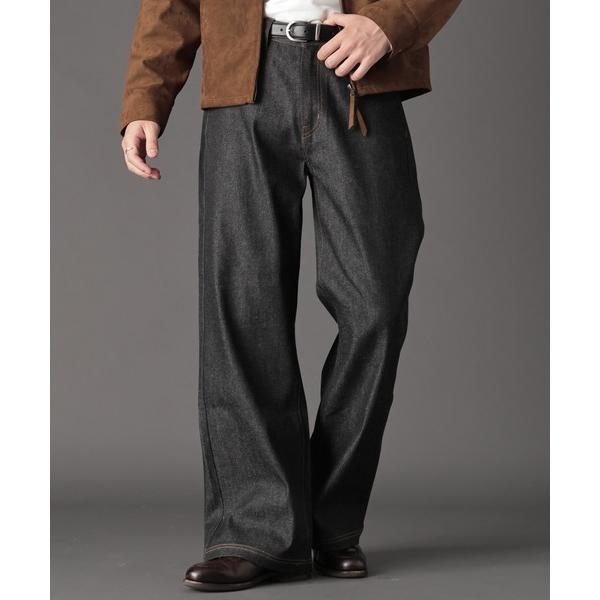 ZOZO問い合わせ番号:98271448ショップ:LEAD PROJECT，リードプロジェクトブランド:LURAKU，ルラク商品名:【LURAKU】Semi-flared Rigid Denim / LURAKU セミフレアリジットデニム｜...