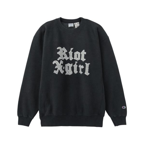 ZOZO問い合わせ番号:98271621ショップ:X-girl，エックスガールブランド:Champion，チャンピオン，X-girl，エックスガール商品名:X-girl x Champion REVERSE WEAVE R FADED LO...