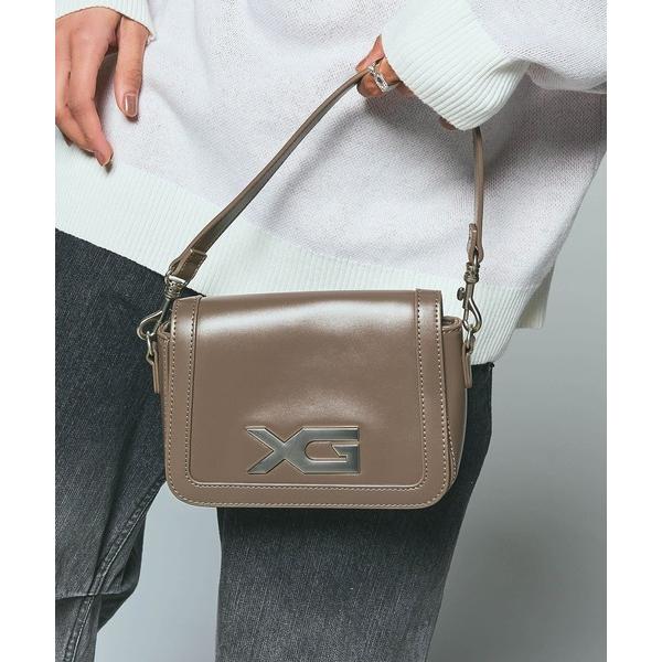 ZOZO問い合わせ番号:98271668ショップ:X-girl，エックスガールブランド:X-girl，エックスガール商品名:XG EMBLEM BUCKLE 2WAY FAUX LEATHER BAGカテゴリ:バッグ>ショルダーバッグ...