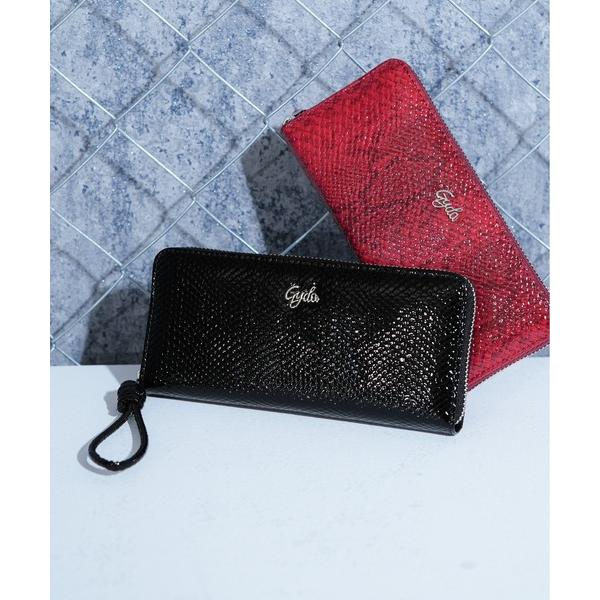 『セール実施中』ZOZO問い合わせ番号:98272300ショップ:SAC'S BAR Jean，サックスバー ジーンブランド:GYDA，ジェイダ商品名:【GYDA/ジェイダ】 PYTHON EMBOSS SERIES　ラウンドロングウォレッ...