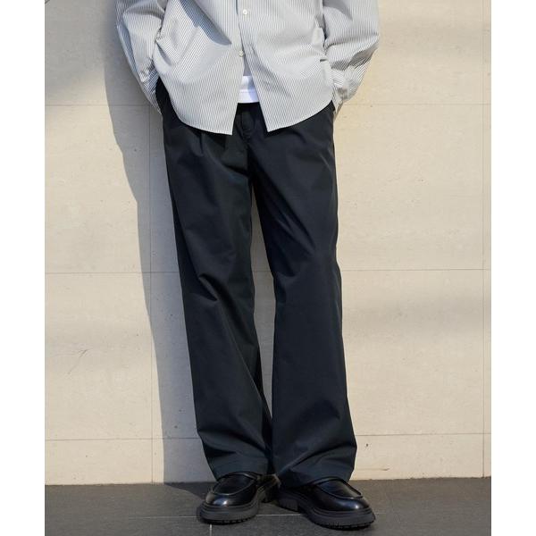 『セール実施中』ZOZO問い合わせ番号:98302503ショップ:MONO-MART，モノマートブランド:MONO-MART，モノマート商品名:＜イージーケア/UVカット＞ワンタック ファンクショナルファブリックチノパンツ/ヴィンテージライ...