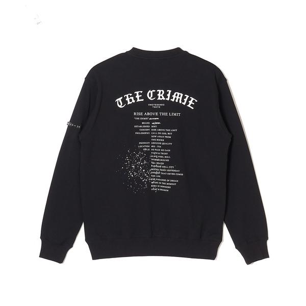 ZOZO問い合わせ番号:98302513ショップ:GARDEN，ガーデンブランド:CRIMIE，クライミー商品名:THE CRIMIE 2025 TOUR CREW NECK SWEATカテゴリ:トップス>スウェットブランド品番:CR...