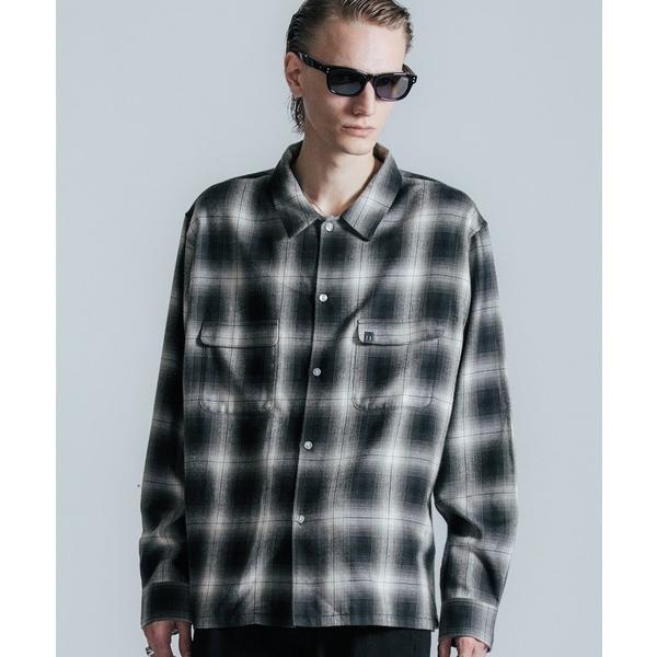 『タイムセール実施中』ZOZO問い合わせ番号:98302544ショップ:GARDEN，ガーデンブランド:CRIMIE，クライミー商品名:OMBRE CHECK SHIRTカテゴリ:トップス>シャツ/ブラウスブランド品番:CR1-02E...