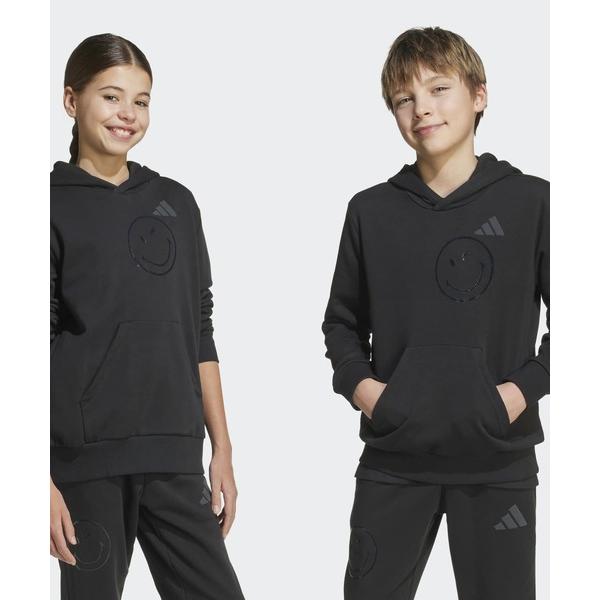 『セール実施中』ZOZO問い合わせ番号:98302669ショップ:adidas，アディダスブランド:adidas，アディダス商品名:adidas x Smileyworld パーカー キッズ / アディダス adidasカテゴリ:トップス&...