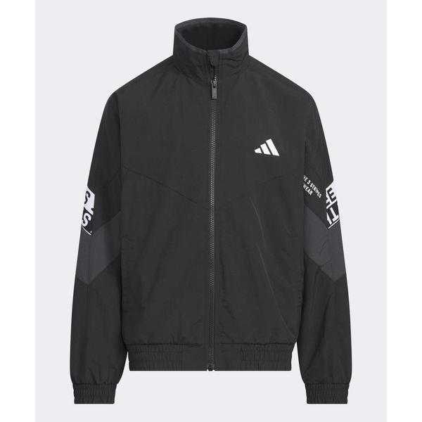 『セール実施中』ZOZO問い合わせ番号:98302718ショップ:adidas，アディダスブランド:adidas，アディダス商品名:ワーディングパック ルーズフィット しわ加工 ナイロンジャケット キッズ / アディダス adidasカテゴ...