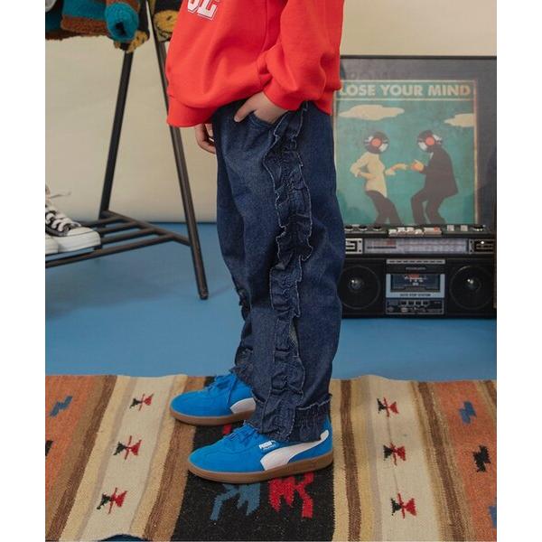 『セール実施中』ZOZO問い合わせ番号:98302913ショップ:F.O.Online Store，エフオーオンラインストアブランド:BREEZE，ブリーズ商品名:【ジュニア対応】フリルデニムパンツカテゴリ:パンツ>デニムパンツブラン...